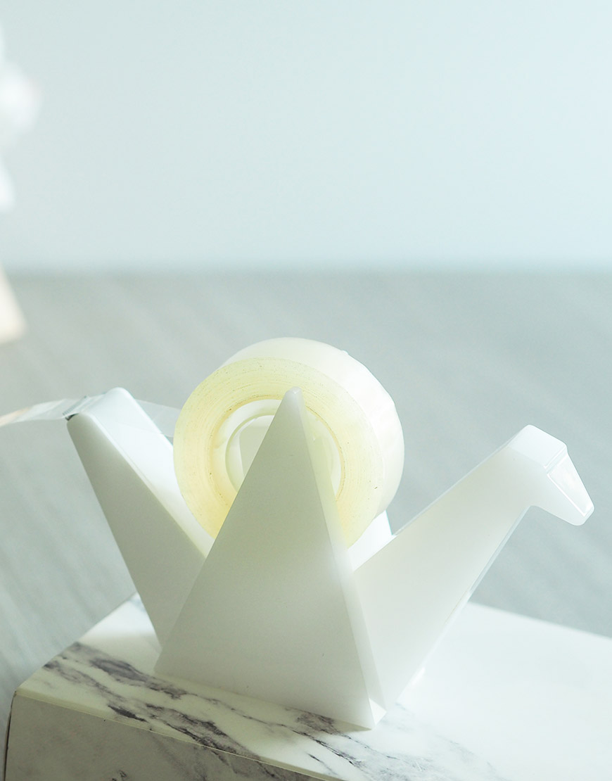 Ori-tsuru tape dispenser – KLEAR OBJECT